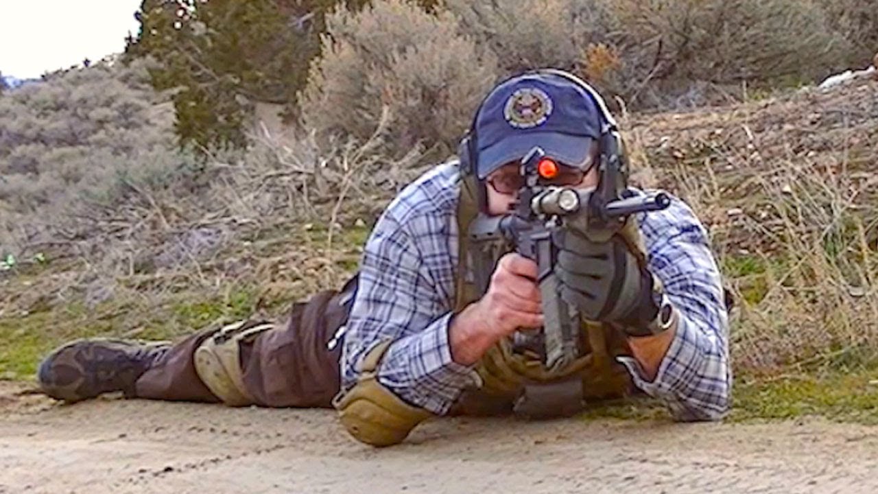 How to Go Prone with Your Rifle, Fast & Accurate - YouTube