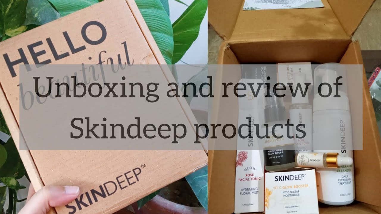 Skin Deep Products Review | NIACINAMIDE | Vitamin C | Rose Toner ...