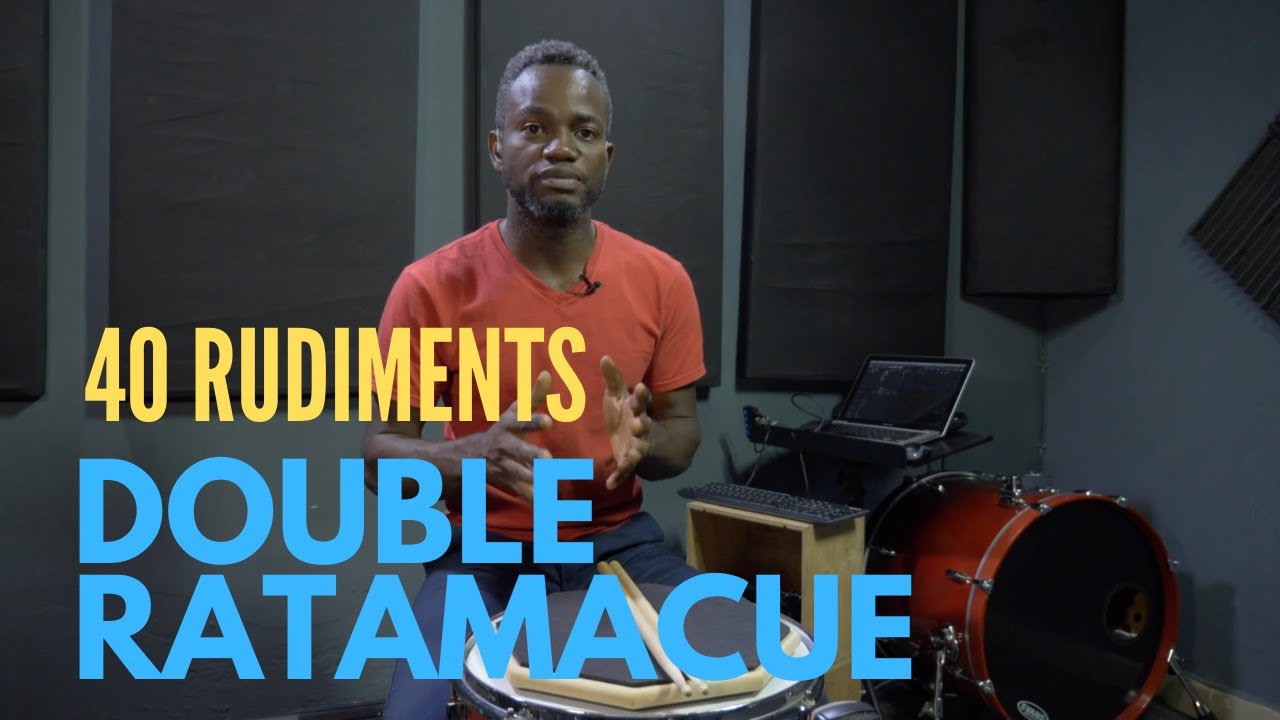 How to Play Double Ratamacue - Drum Rudiment Lesson - YouTube