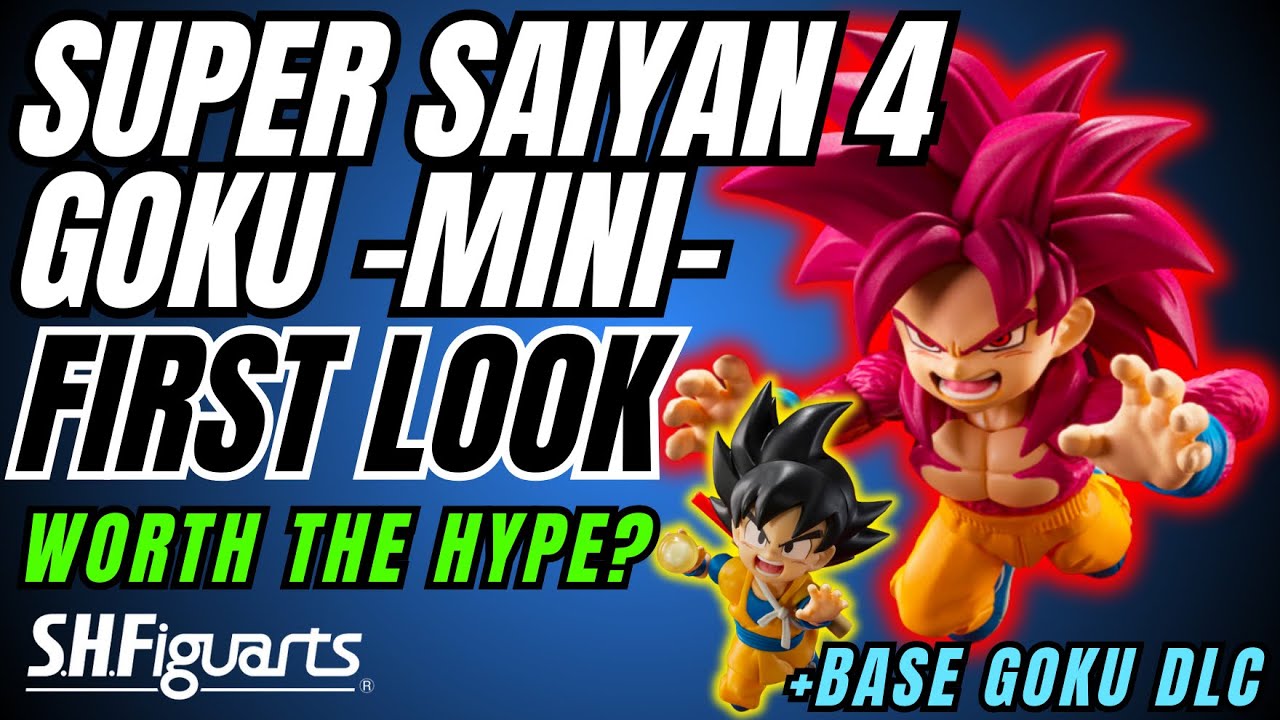 SUPER SAIYAN 4 GOKU (Mini) Joins the S.H. Figuarts Line! - YouTube