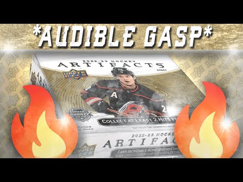 *AUDIBLE GASP* - 22-23 Upper Deck Artifacts - Hockey Card Break - YouTube