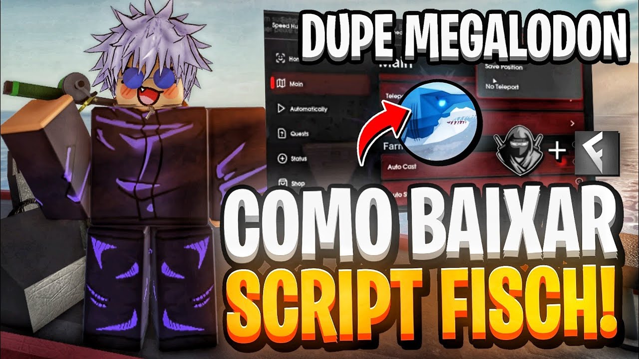 🔥Como BAIXAR e Colocar SCRIPT no Fisch (CELULAR/MOBILE) | Instalar ...