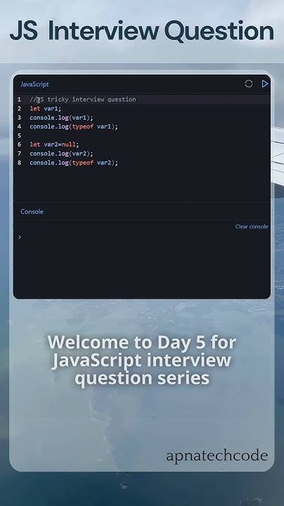 Javascript Interview Question 🤯 Javascript React Interview Frontend