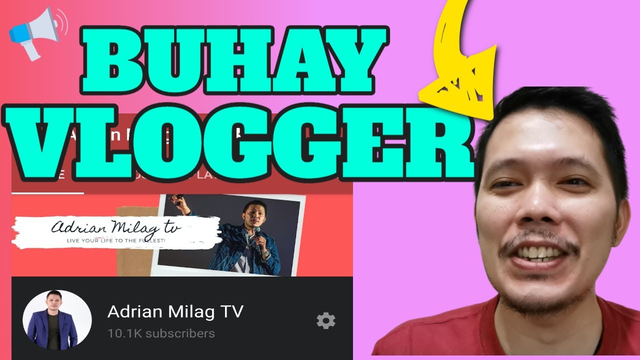 PAANO AKO NAGSIMULANG MAG VLOG⁉| Adrian Milag 📺 - YouTube