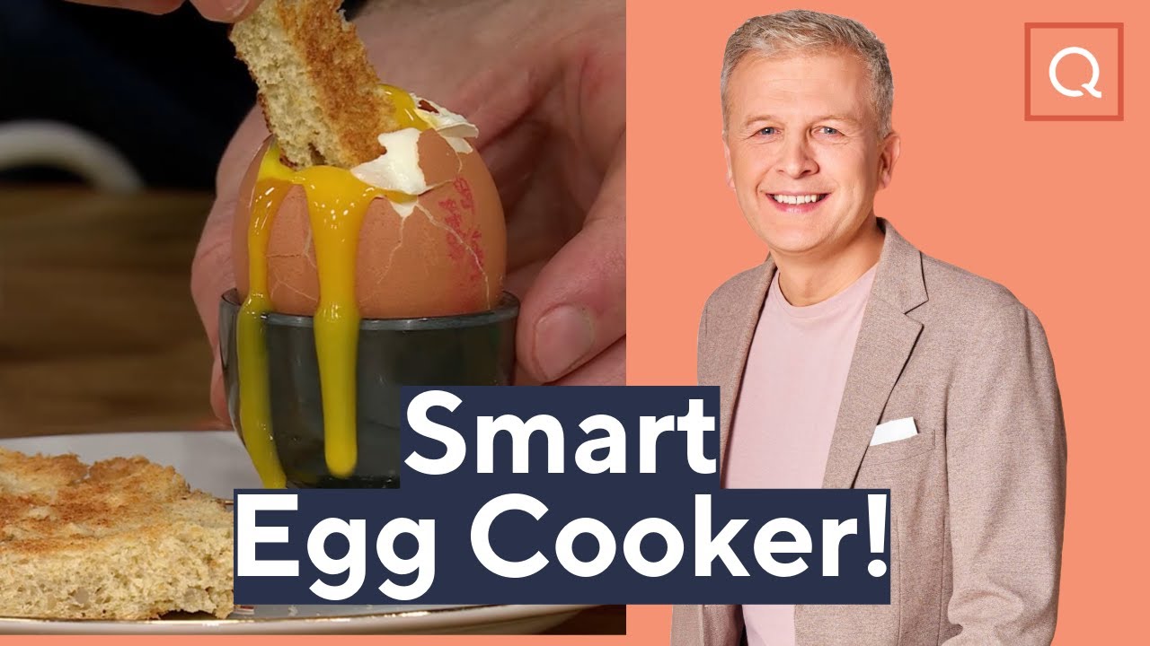 Cook Eggs with Ease! Cook's Essentials The Smart Talking Egg Cooker ...