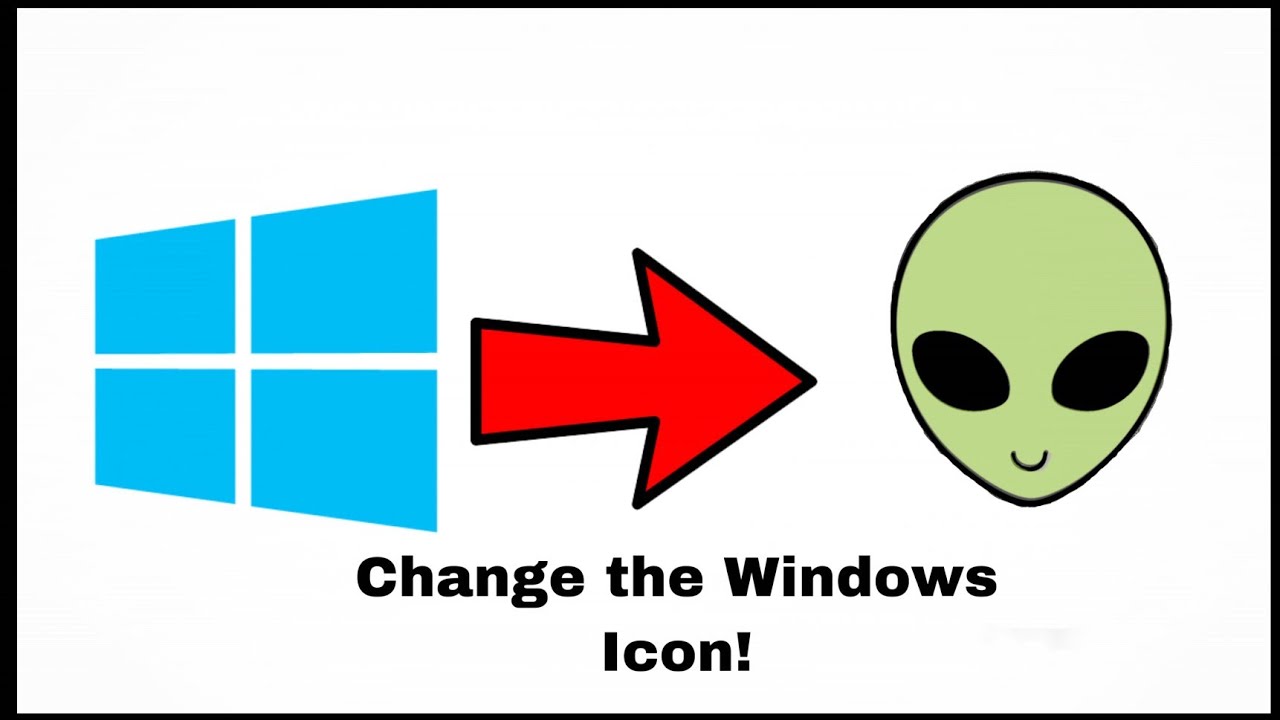 How to Change The Windows Icon (Works in Windows 7, 8.1, & 10) - YouTube