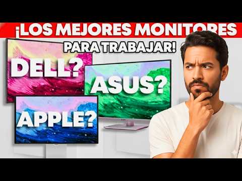 Los MEJORES Monitores para TRABAJAR en 2026| Guía DEFINITIVA