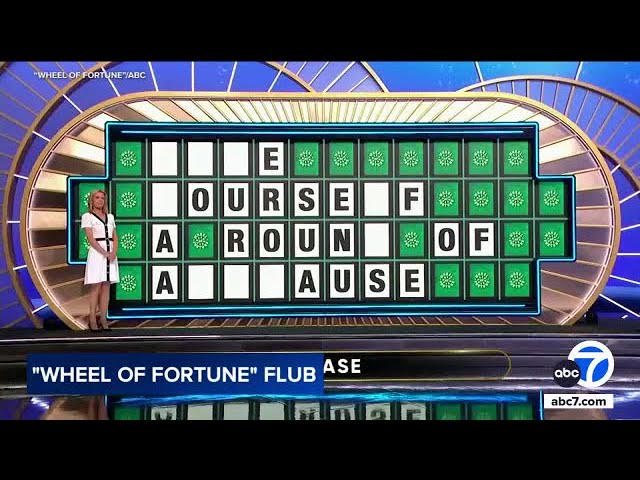 Wheel Of Fortune Venice Fail Wheel Of Fortune' Fans Will Freak Out