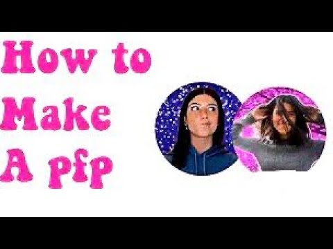 How to make a pfp - YouTube
