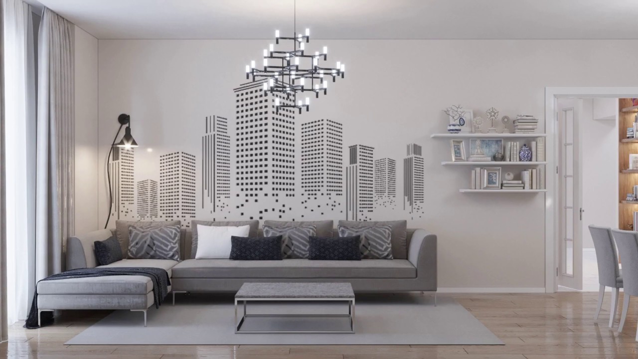 Modern üslubda dizayn (Grand-Hayat) - Makhmudov Design-Studio - YouTube