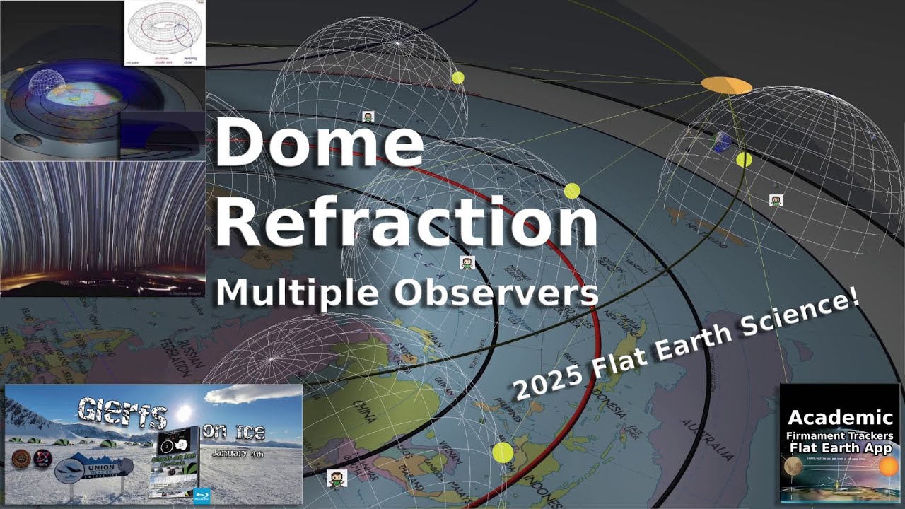 (4K) Dome Refraction with Multiple Observers: "it's how we predicted ...