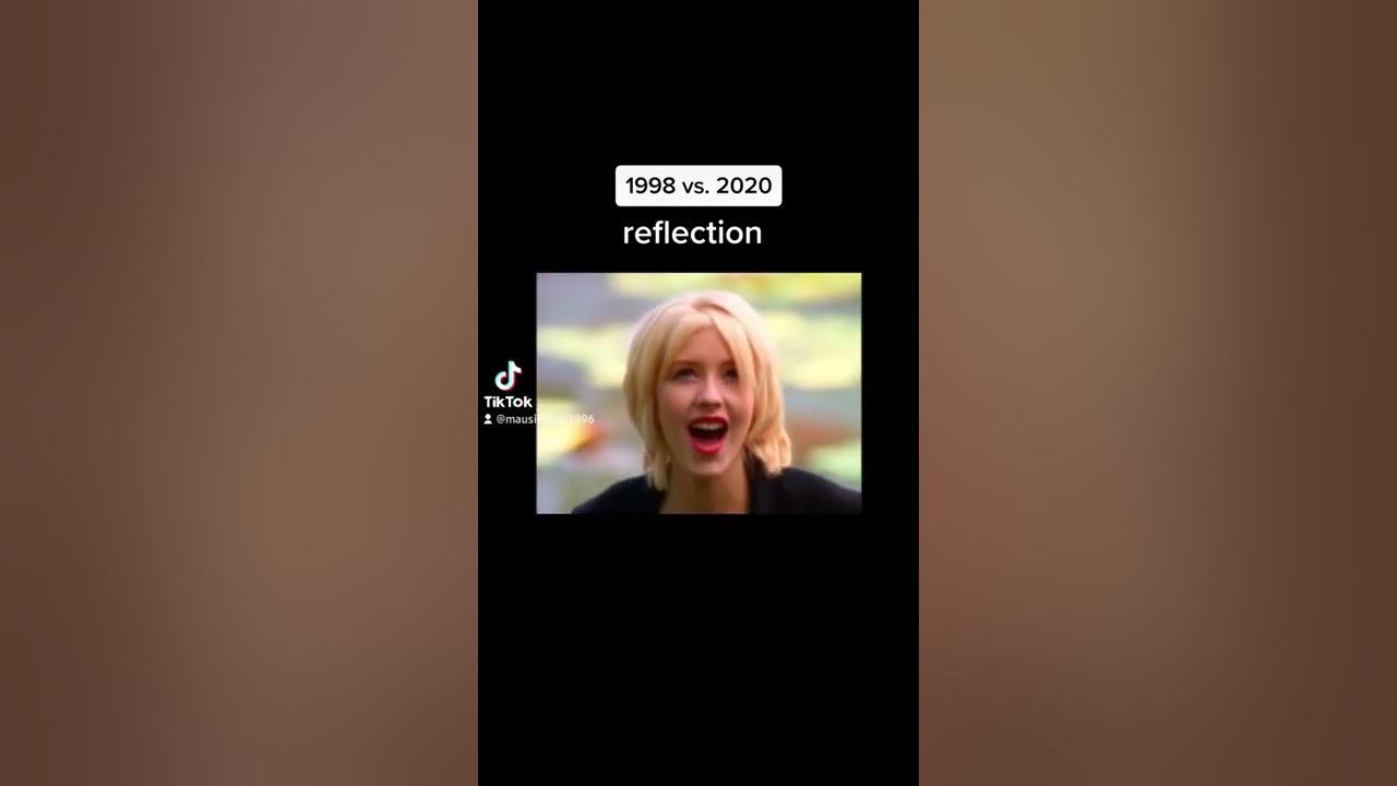 Christina Aguilera - Reflection 1998 vs. 2020 - YouTube