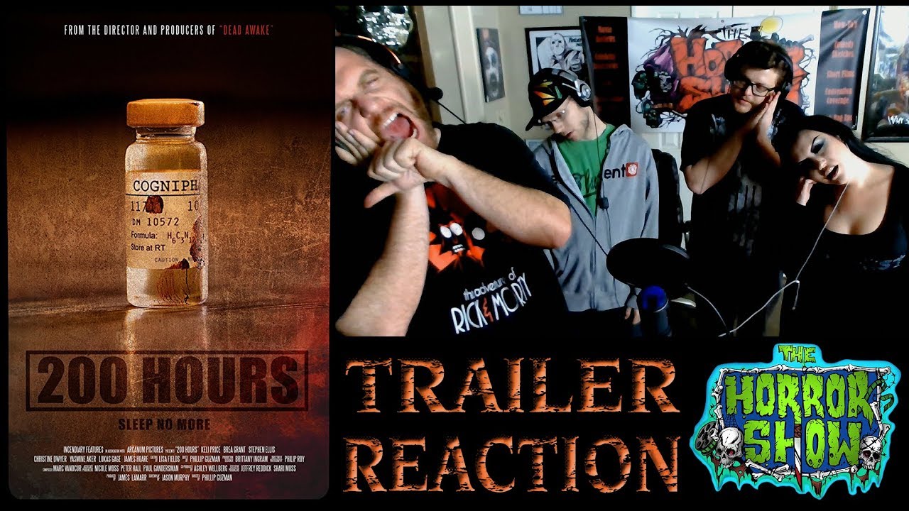 "200 Hours" 2018 Sleep Deprivation Movie Trailer Reaction - The Horror ...