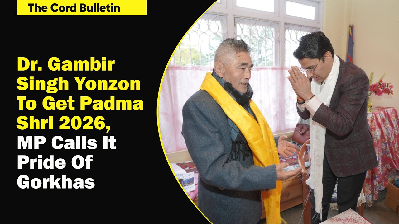 From Pedong to Padma Shri 2026: Dr. Gambir Singh Yonzon Honoured, Pride ...