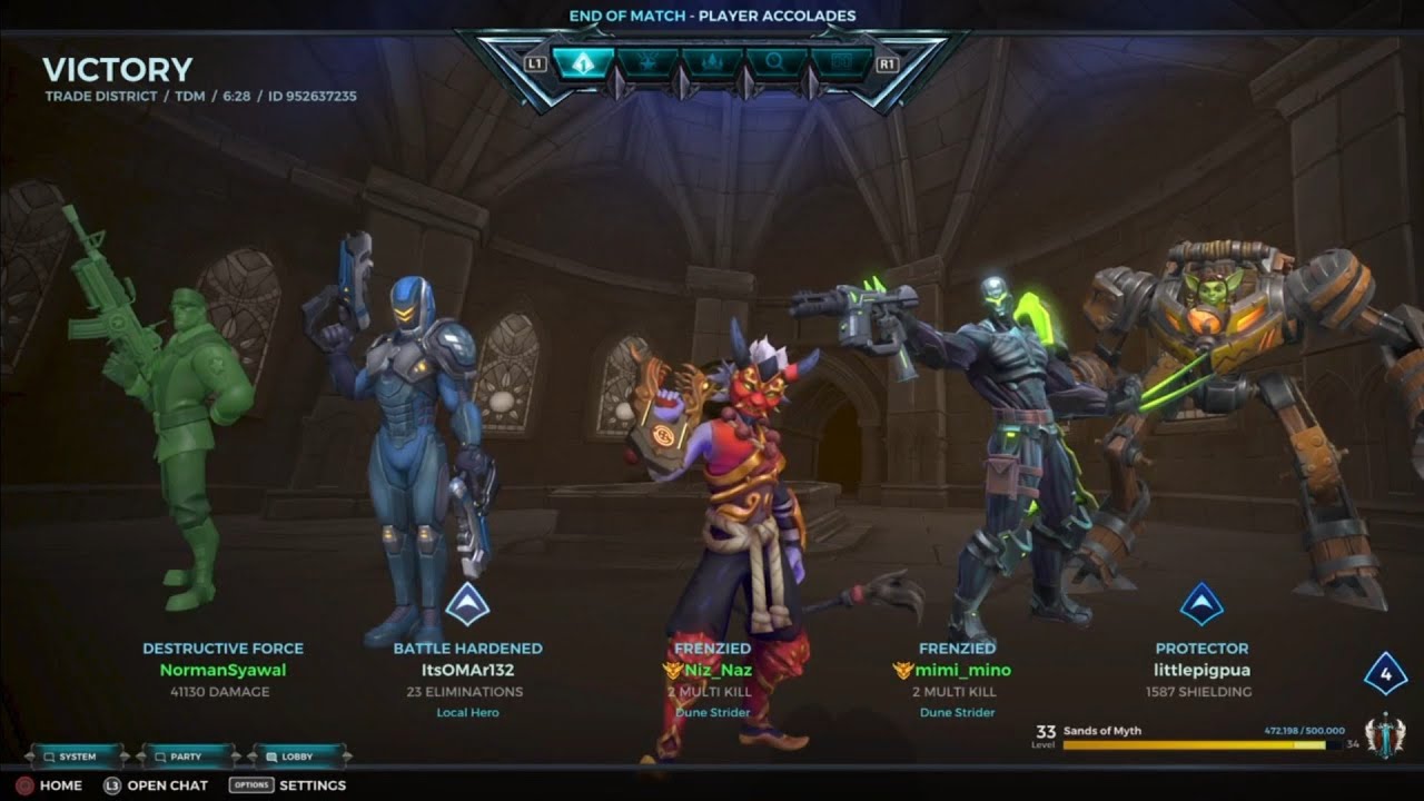 PALADINS: TDM Play As TALUS (Oni Skin) - YouTube