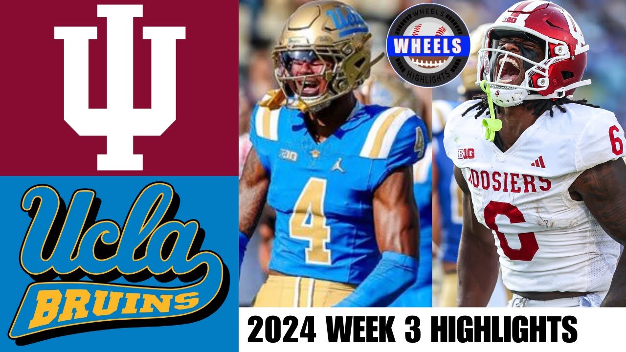 Indiana vs UCLA | Full Game Highlights | 2024 College Football ...