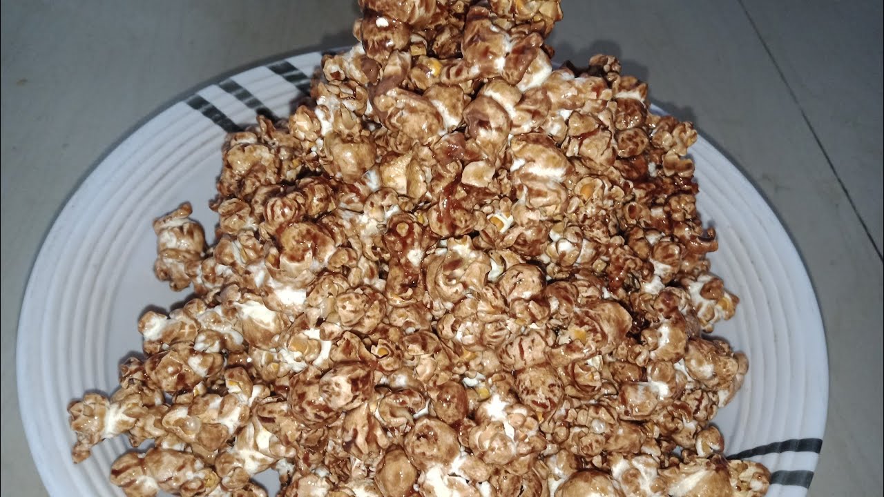 Easy and Yummy Choco Flavoured Popcorn/ @ItsLouelasYT - YouTube