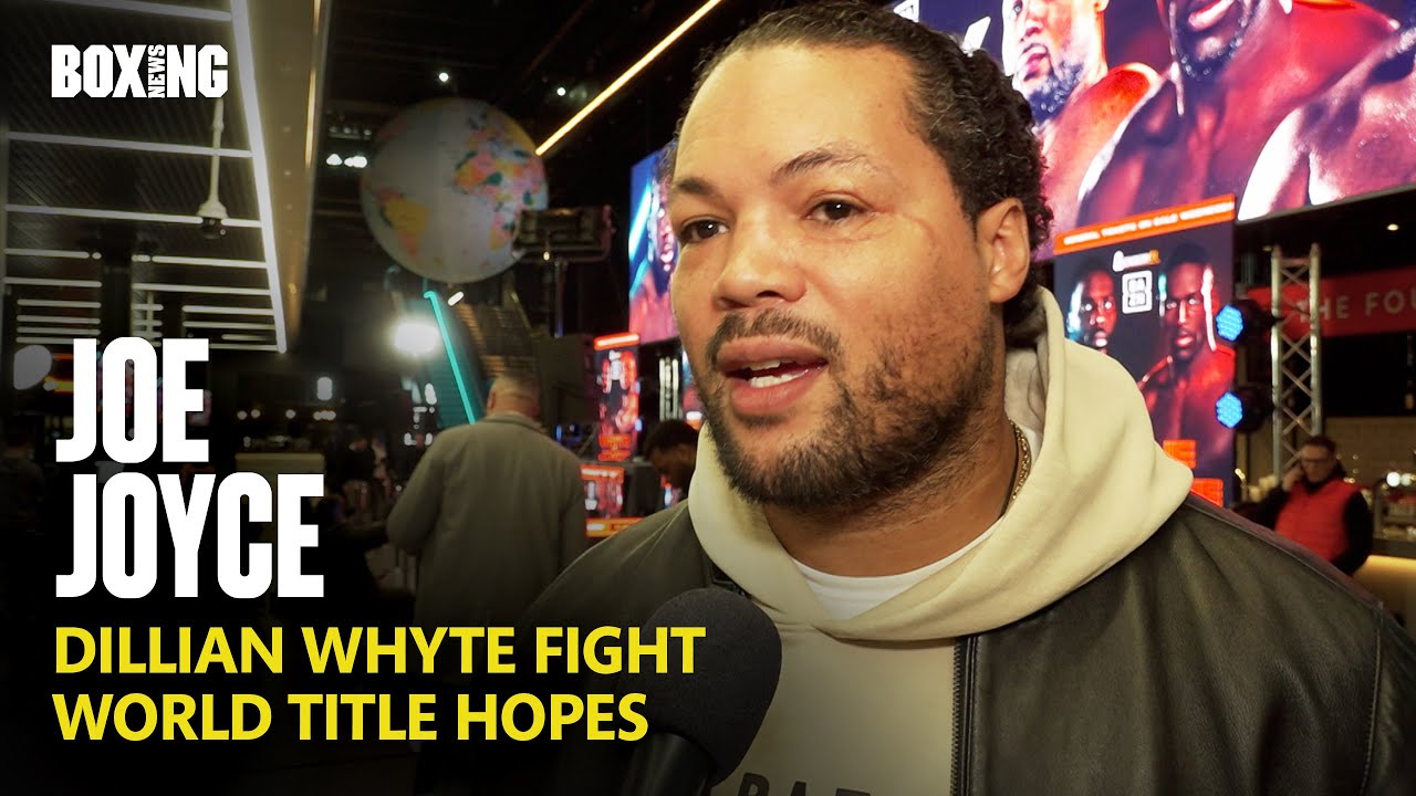 Joe Joyce On Dillian Whyte Fight - YouTube