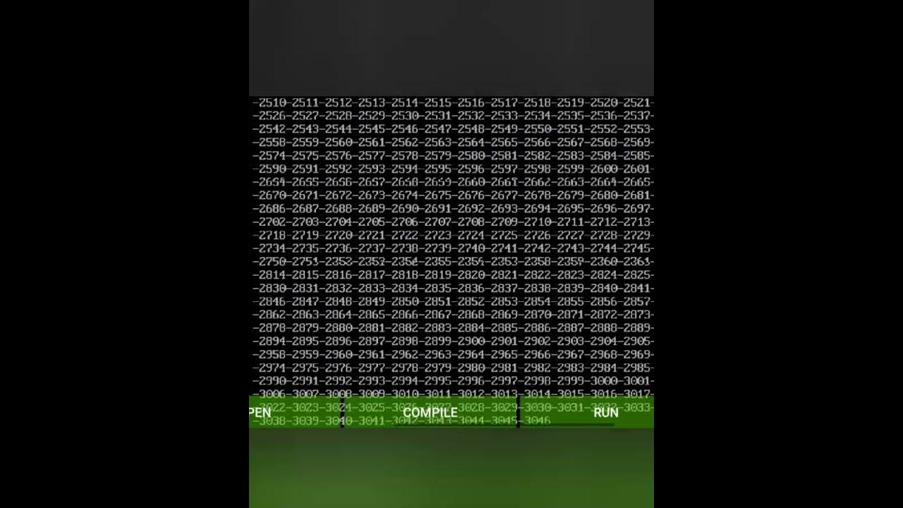Turbo C Mobile Se😍 Coding Mobilecoding Shorts Youtube
