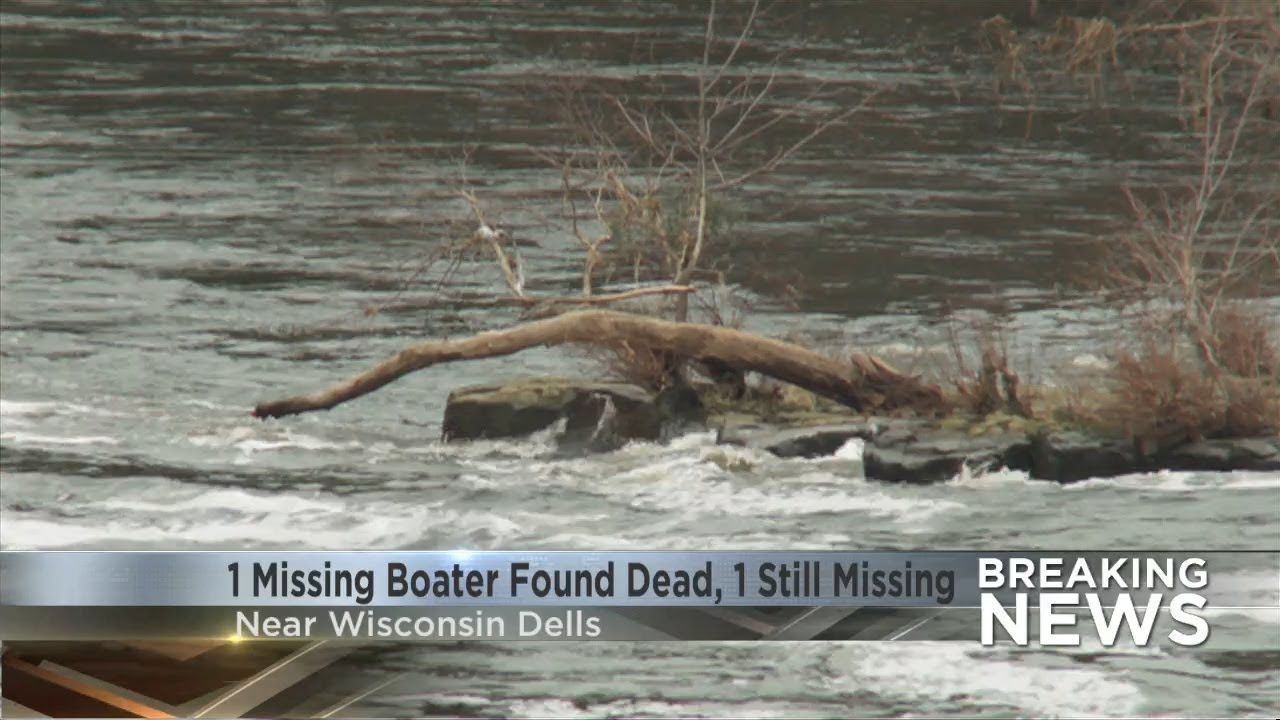 One missing boater found dead in Wisconsin River - YouTube