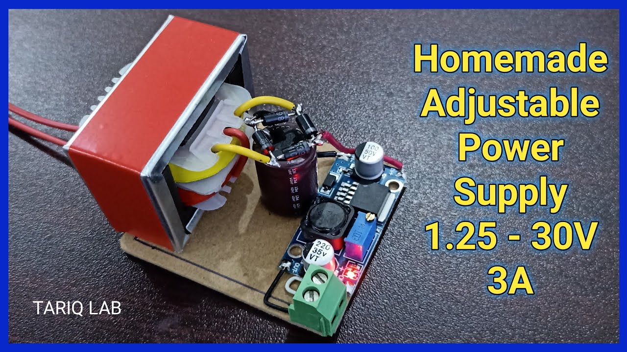 Make Adjustable Power Supply at Ilene Haase blog