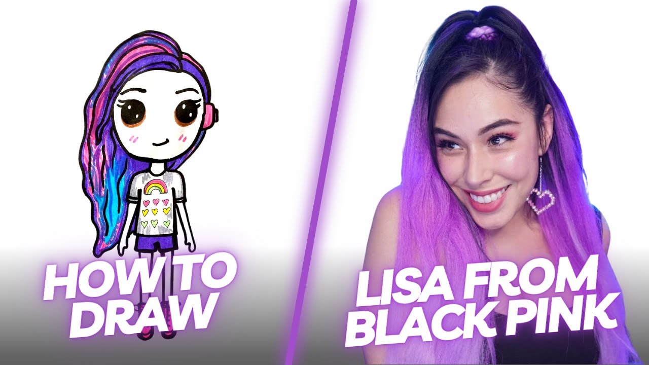 How To Draw iHasCupquake Easy Chibi/Famous Youtuber - YouTube