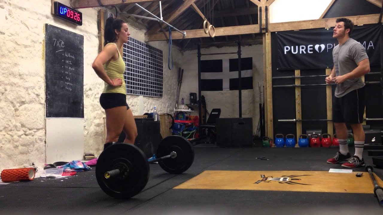 Athlete games, WOD 2 - crossfit belerion Emily willoughby - YouTube