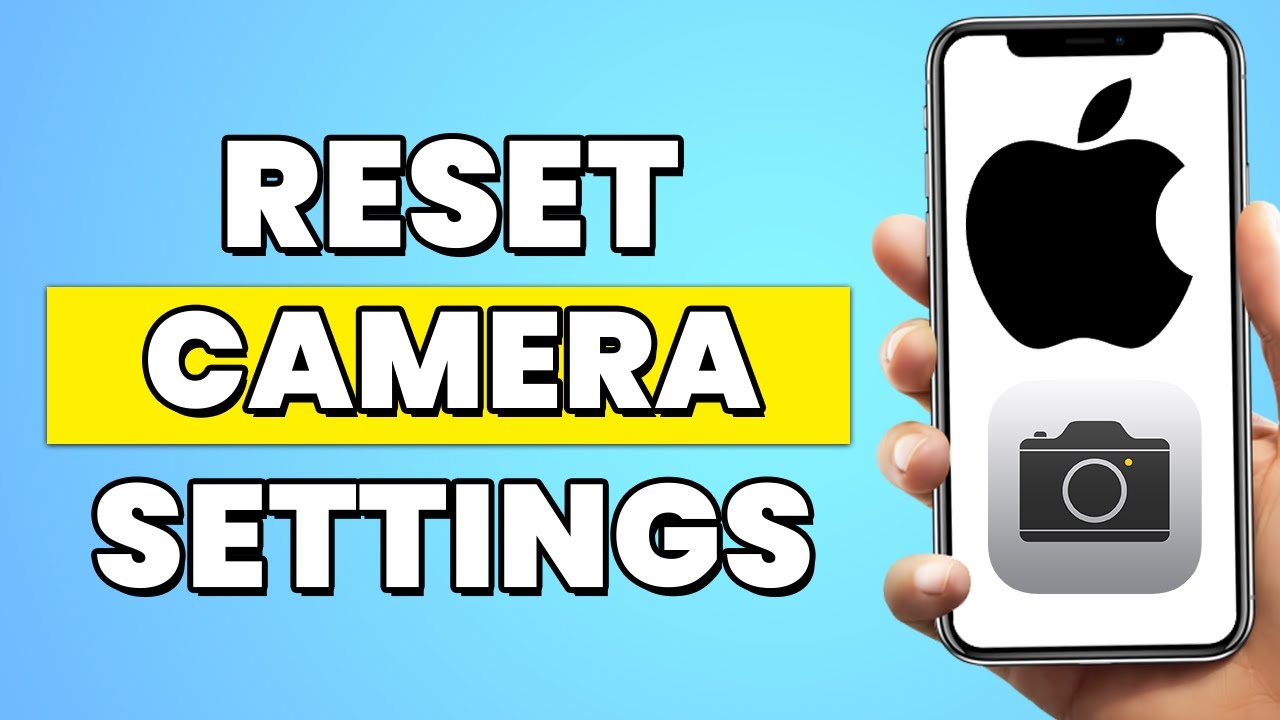 How to Reset/Restore Camera Default Settings on iPhone (2025) - QUICK ...