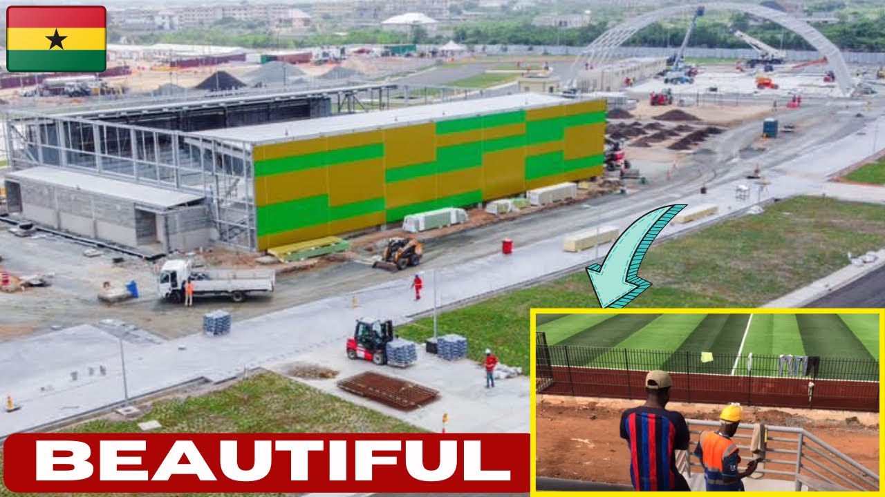 🇬🇭$145 MILLION BORTEYMAN SPORTS COMPLEX TOUR + 1,000 CAPACITY STADIUM ...
