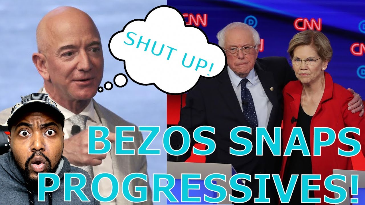 Jeff Bezos SNAPS On Bernie Sanders & Elizabeth Warren In EPIC Amazon ...