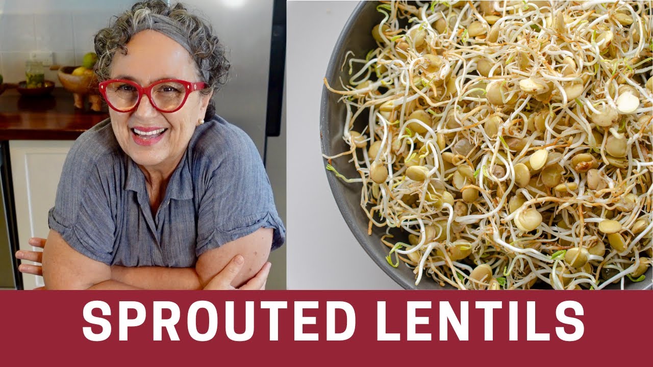How to Sprout Lentils with NO Jar | The Frugal Chef - YouTube