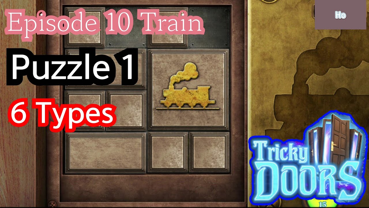 Tricky Doors - Episode 10 (Train) Puzzle 6Types - YouTube