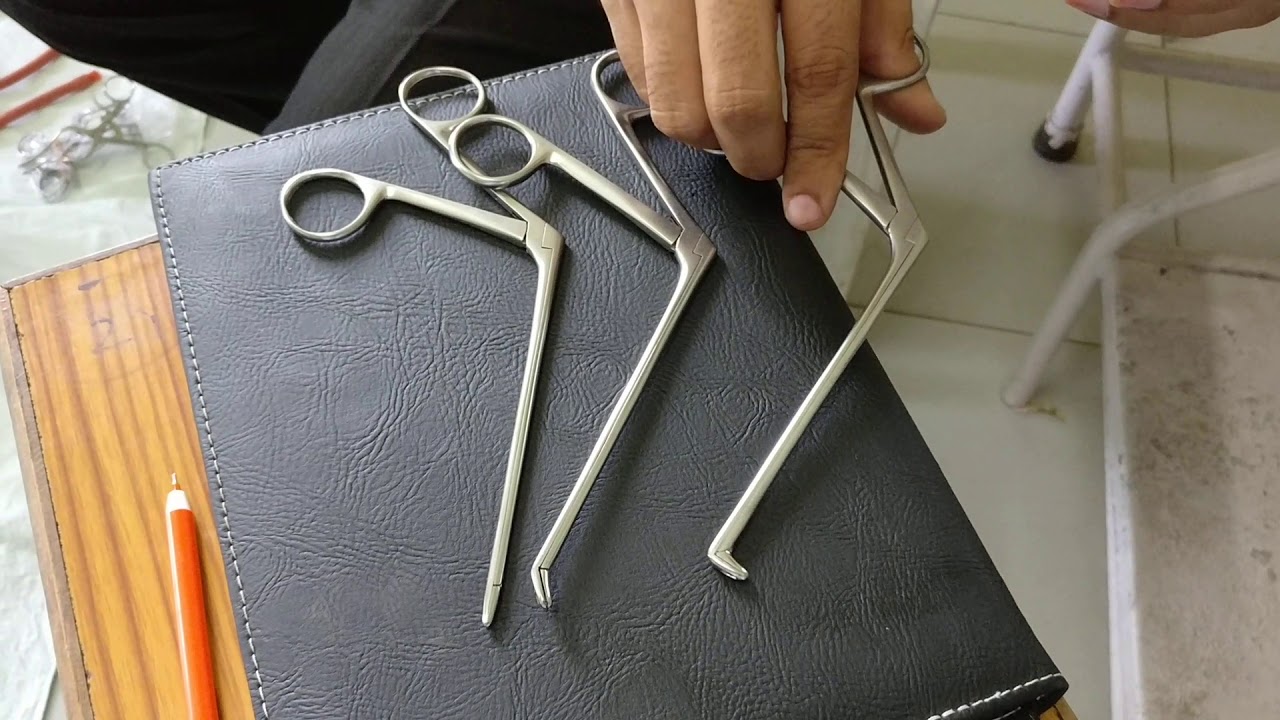 BLECKESLEY FORCEPS ANGLES - YouTube