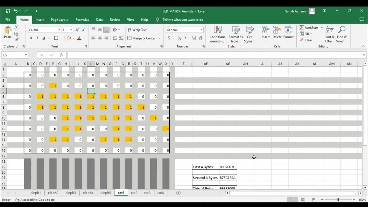 Arduino R4 WiFi LED Matrix Animation - YouTube