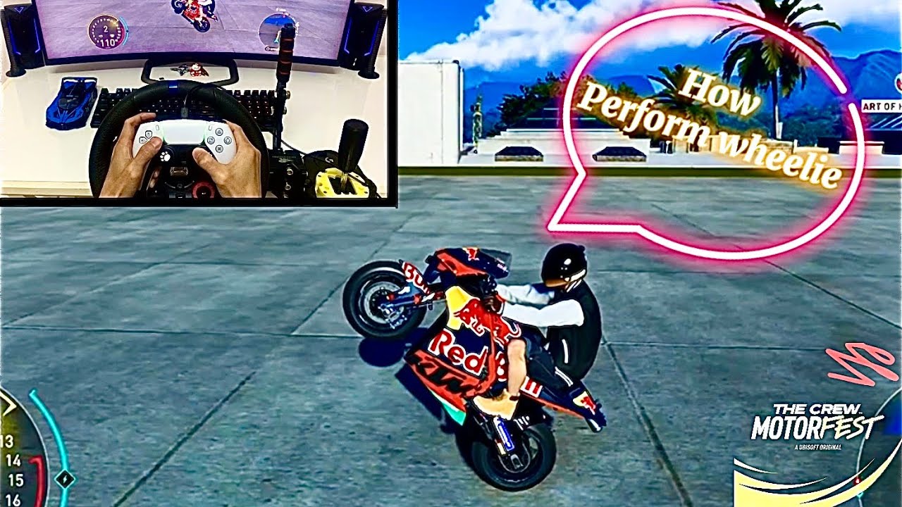 How Perform Wheelie Motor 🏍 In The Crew Motorfest Youtube
