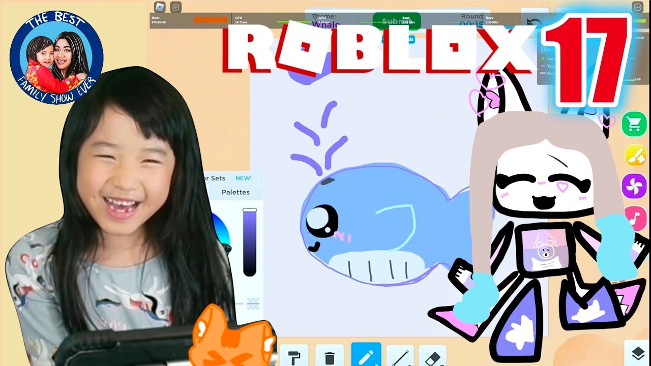EP17 | Roblox Speed Drawing Challenge: Unleashing our Creativity to Win ...