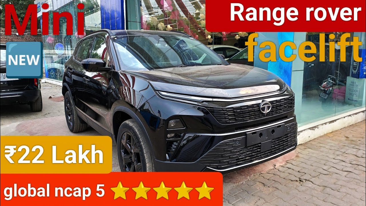 Mini range rover🔥| #dark edition | Price ₹22 Lakh | tata harrier ...