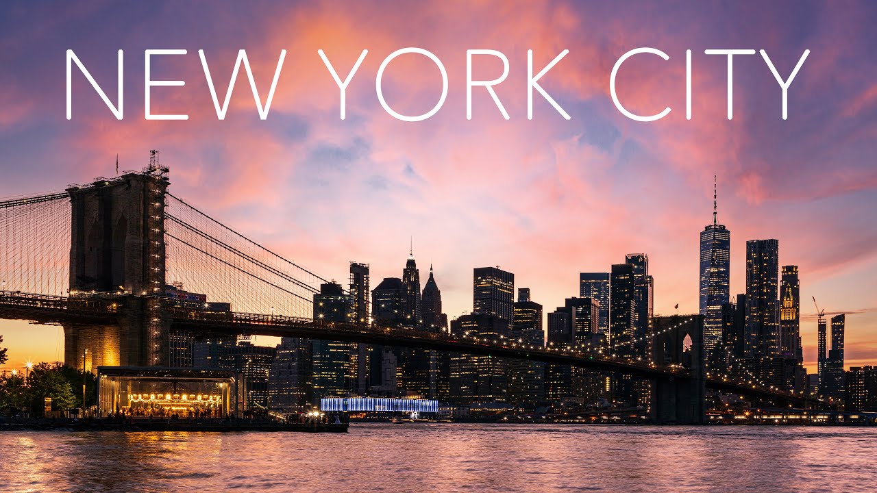 New York City Skyline - 4K Cinematic Timelapse - YouTube