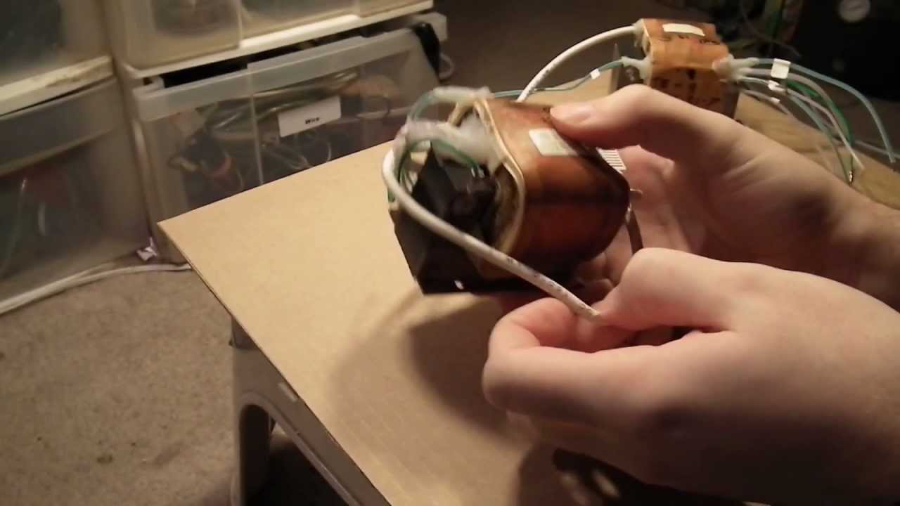 High Voltage Copy Machine Transformer - YouTube