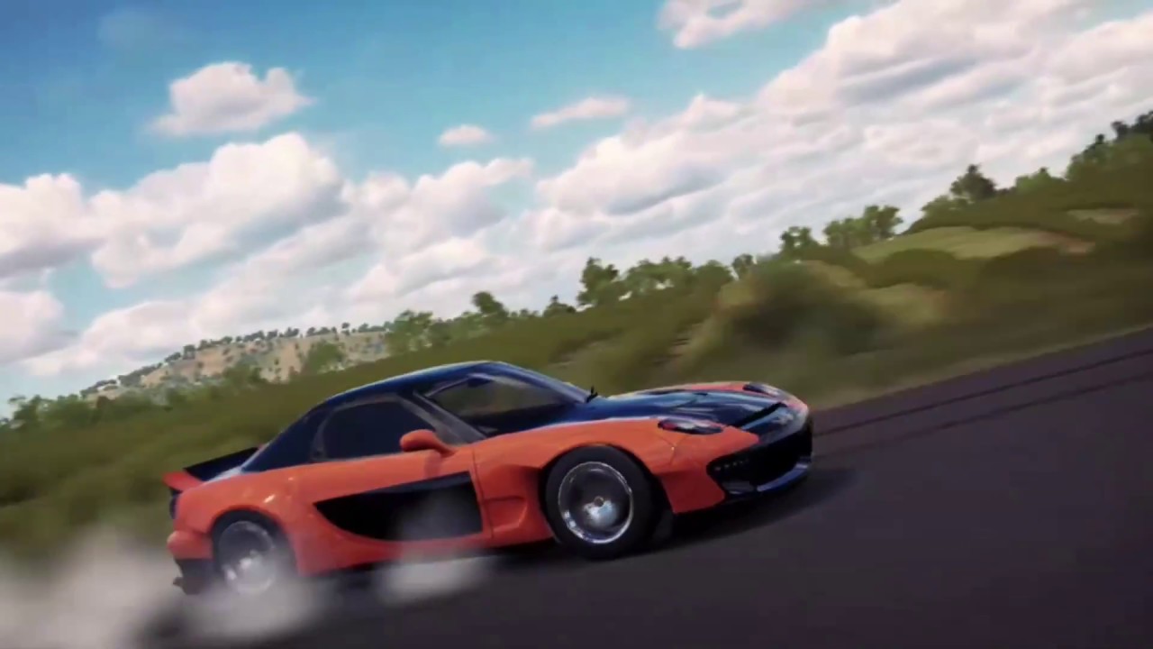 Forza Horizon 3 Tokyo Drift Mazda RX7 Montage - YouTube