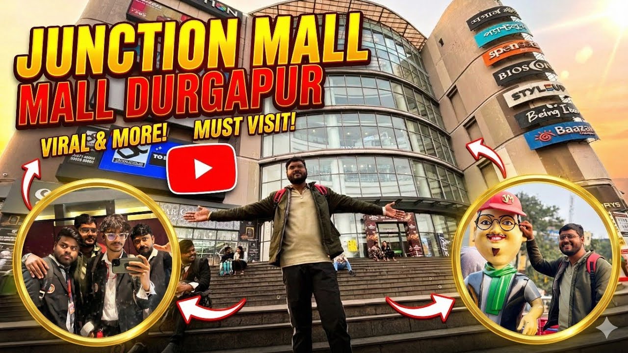 Durgapur Junction Mall | Shopping, Food Court & Fun | Durgapur Vlog ...
