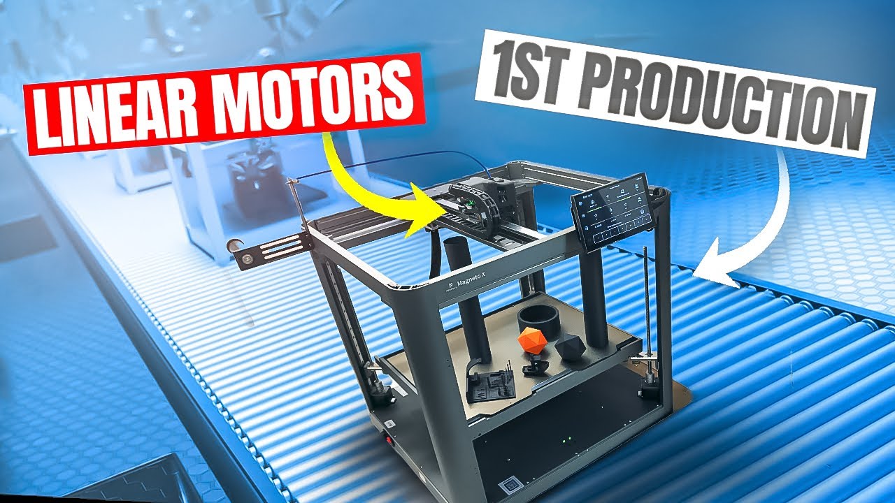1st Production Peopoly Magneto X 3D Printer Arrived! - YouTube