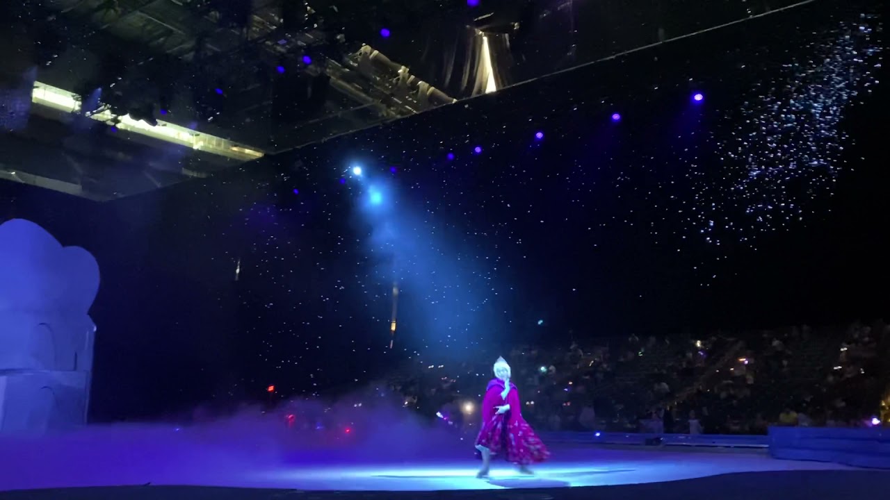 Disney On Ice 2021 NRG Stadium Houston, TX - Frozen (Let It Go) Elsa ...