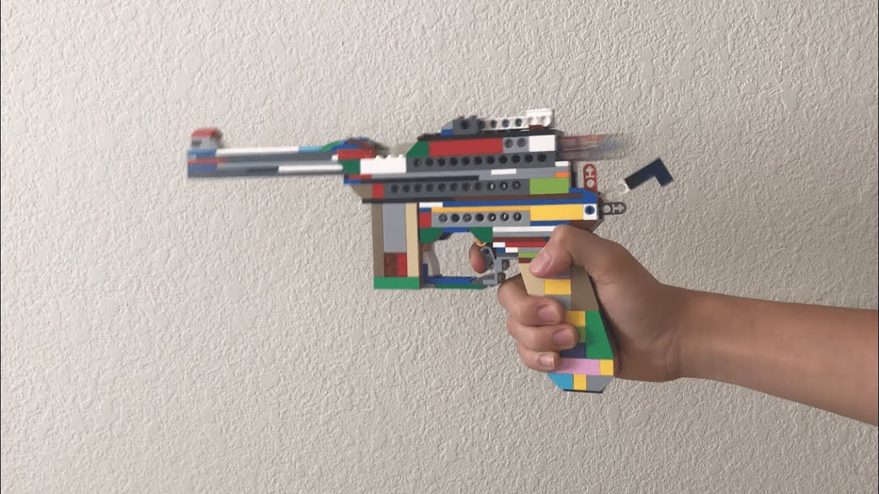 Lego Mauser C96 - YouTube