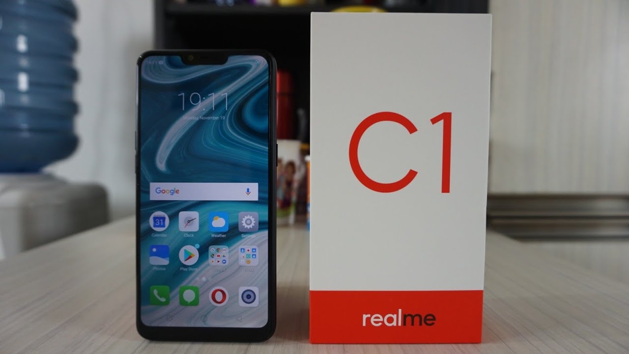 Unboxing Realme C1 - YouTube