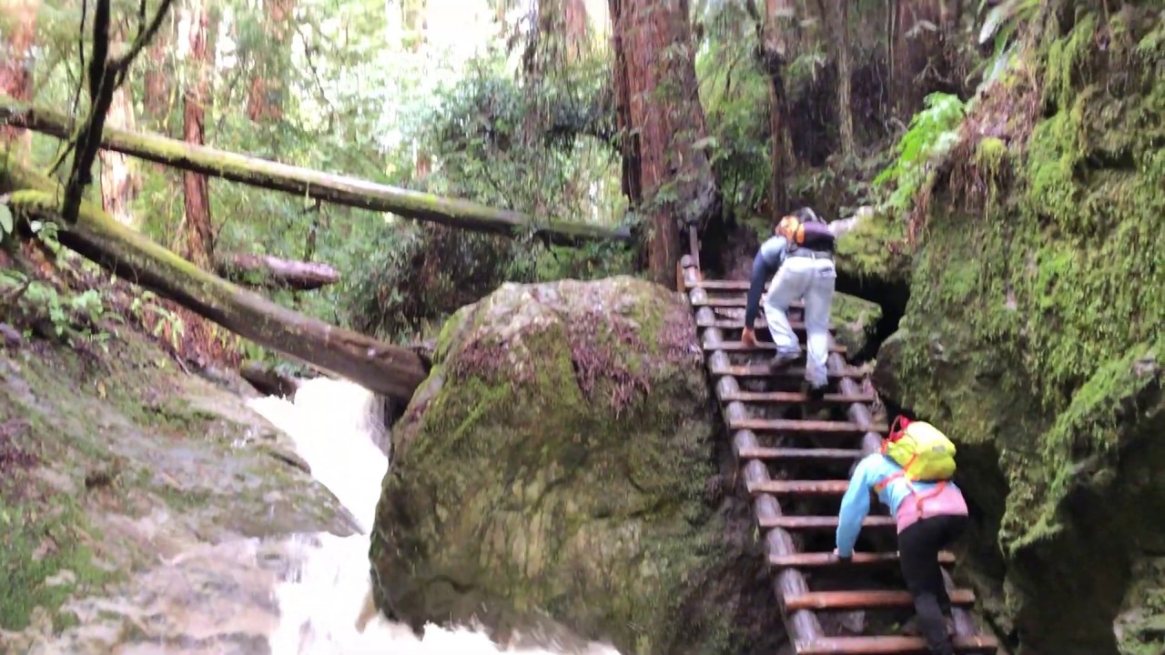 Steep Ravine Ladder: Feb 2019 - YouTube