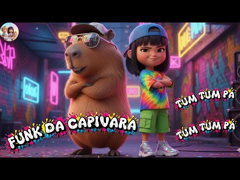 FUNK DA CAPIVARA - MÚSICA INFANTIL DIVERTIDA  #funkids  #músicainfantil  #musicadivertida