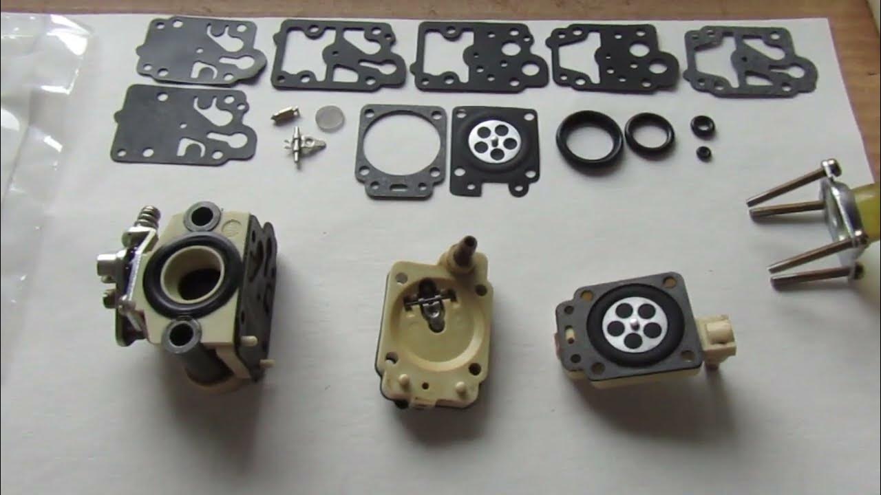 Walbro WY carburetor & parts kit - YouTube