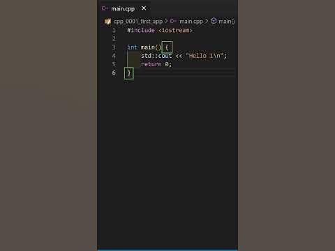 Piszemy pierwszy program C++ ! - YouTube
