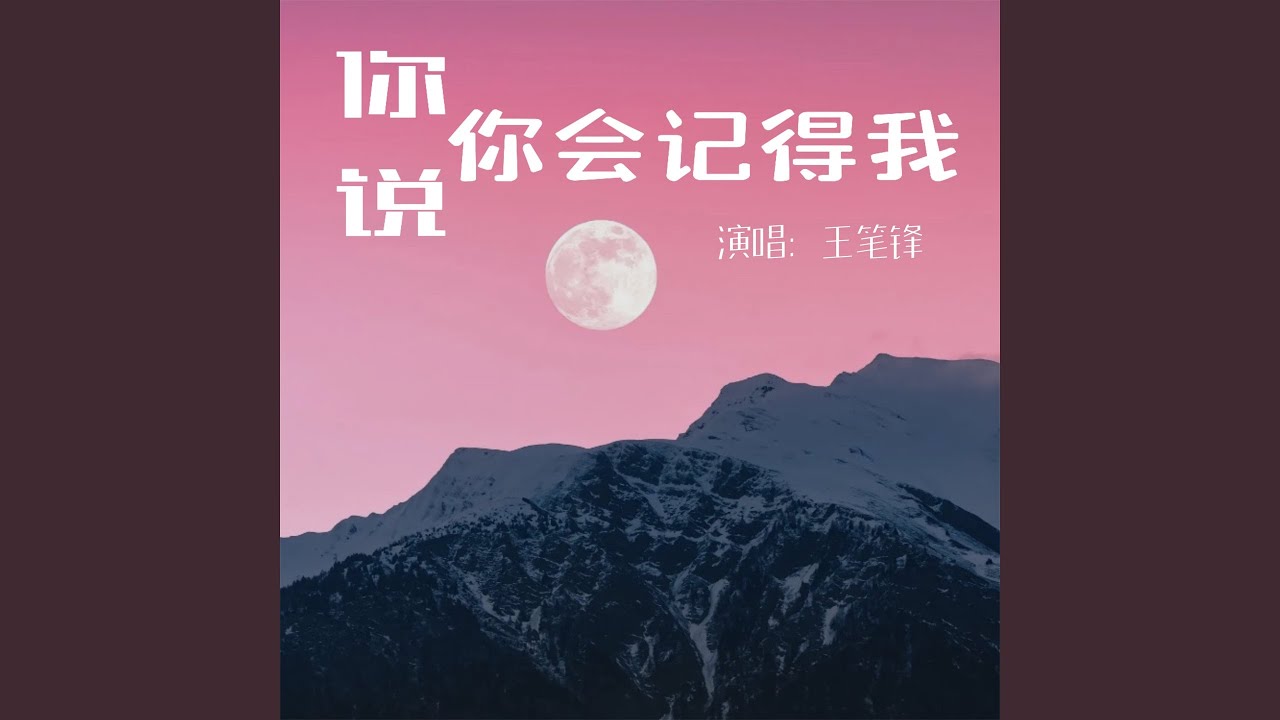 你说你会记得我 Youtube